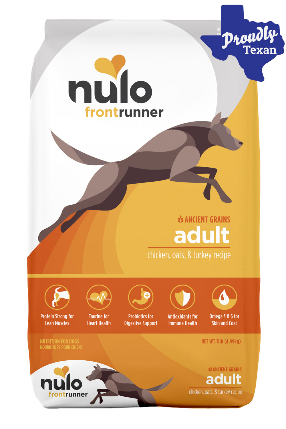 Nulo Frontrunner Chicken, Oats and Turkey Dry Dog Food in Austin, Texas ...