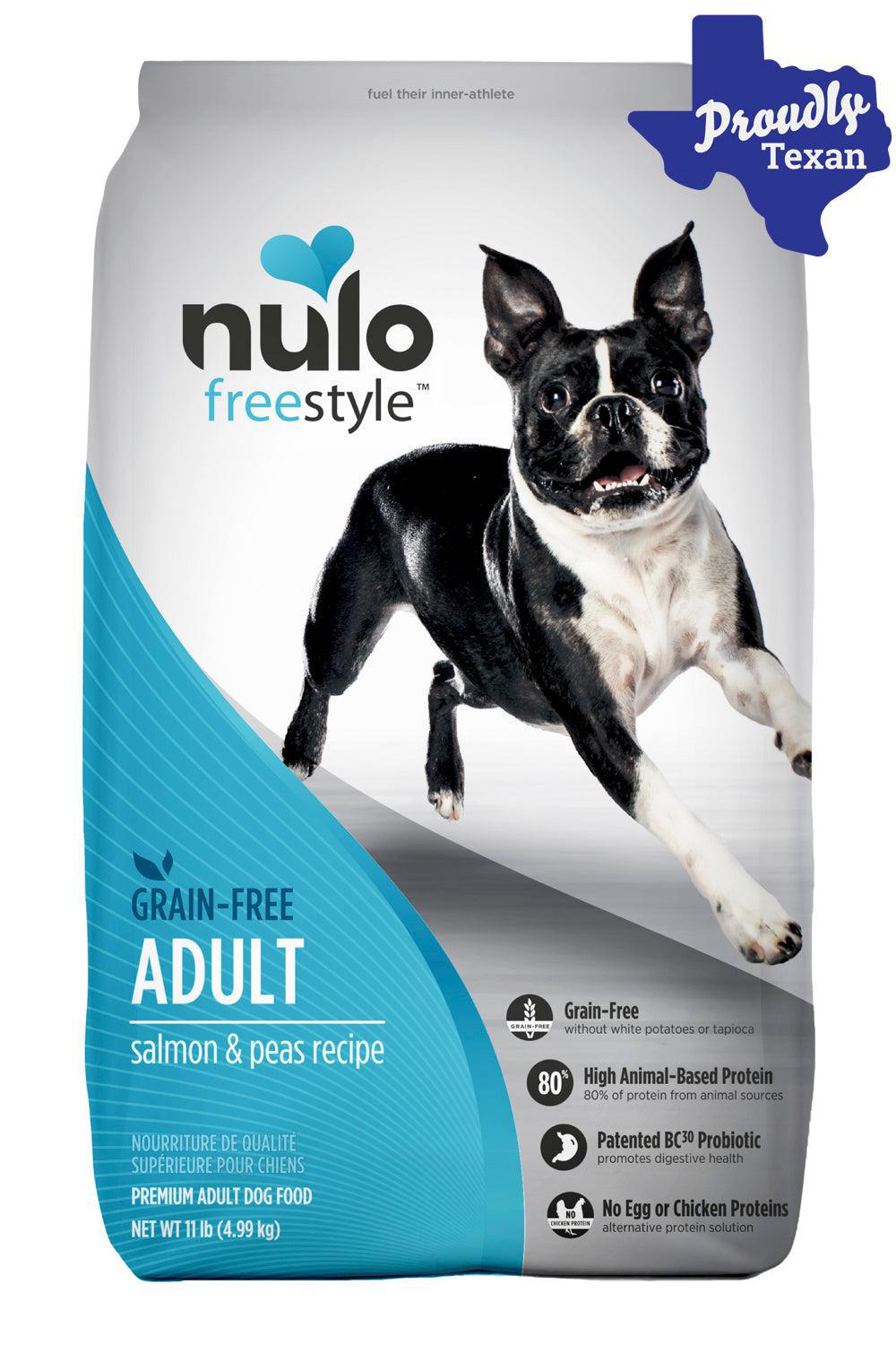 Nulo Freestyle Adult Salmon & Peas Dog Food in Austin, Texas ...