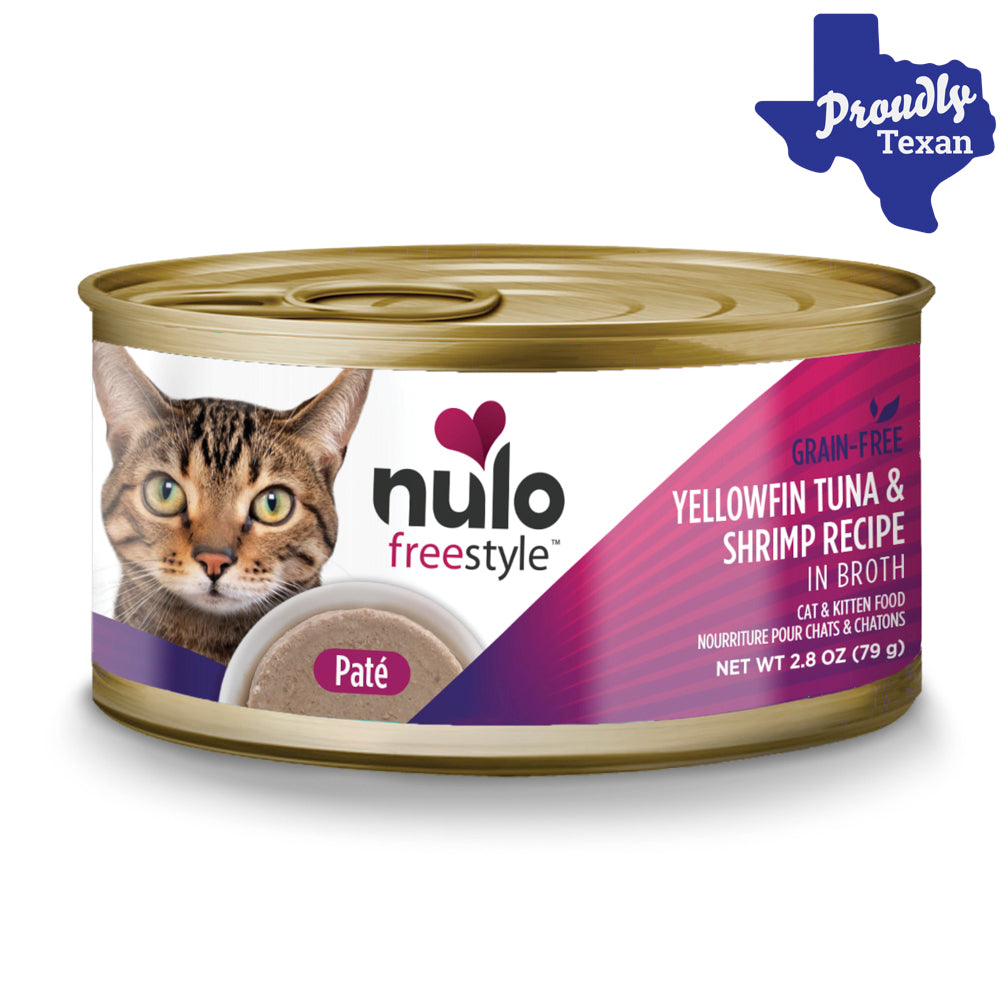 Nulo Freestyle Yellowfin Tuna & Shrimp Pate Canned Cat and Kitten Food ...