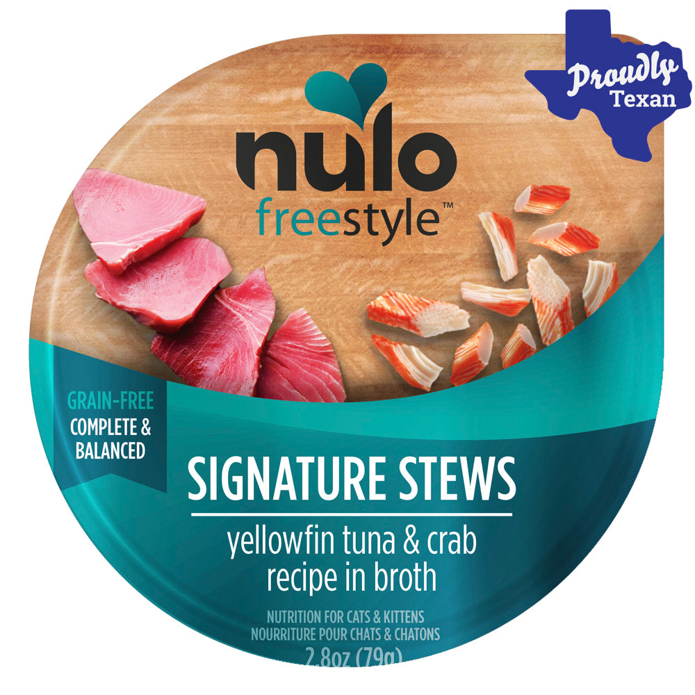 Nulo FreeStyle Yellowfin Tuna and Crab Stew Wet Cat Food Cups in Austin ...