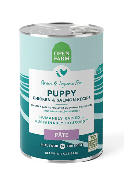 Open Farm Chicken and Salmon Pate Canned Puppy Food in Austin, Texas ...