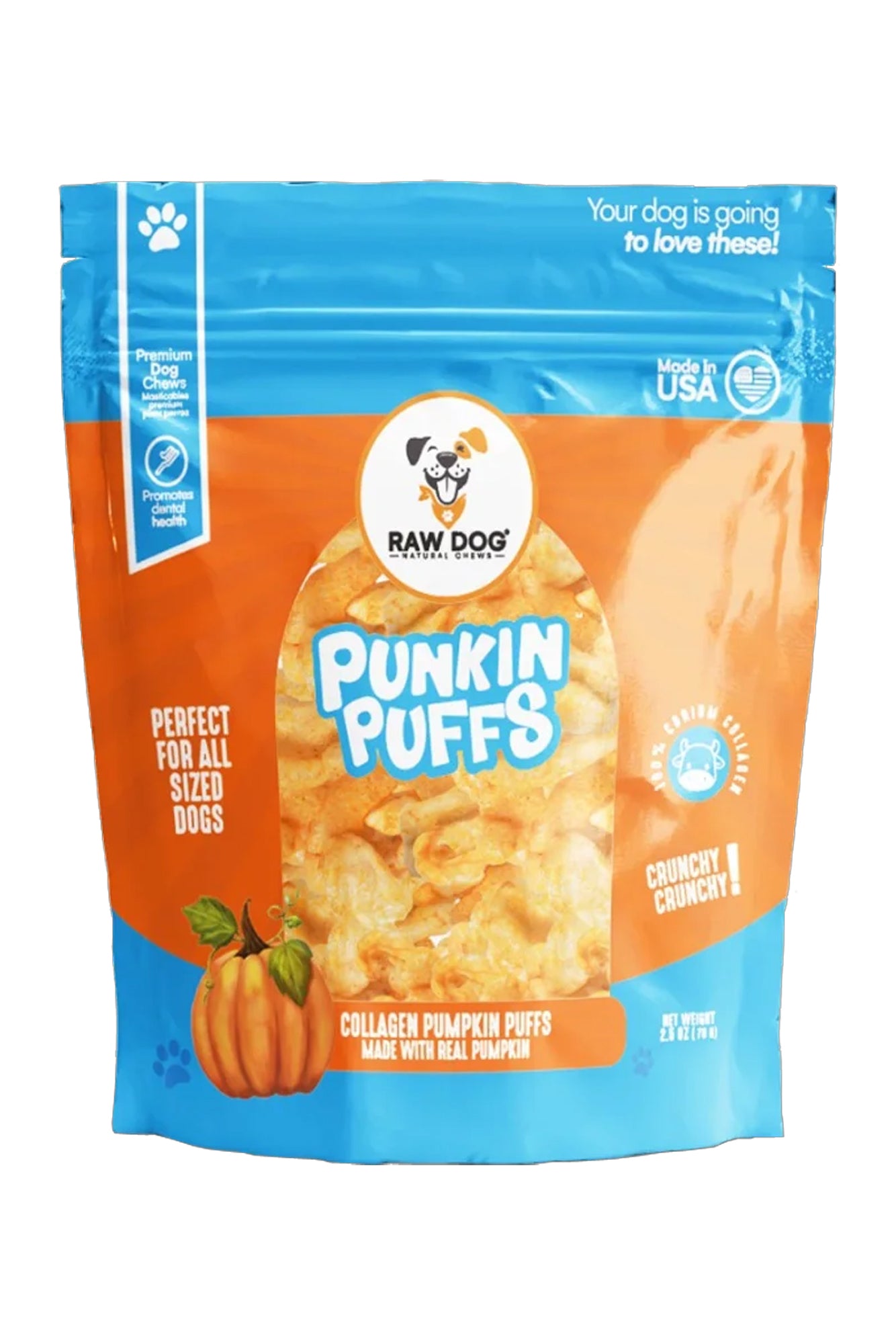 Raw Dog Beef Collagen Punkin Puffs Dog Treats in Austin, Texas ...