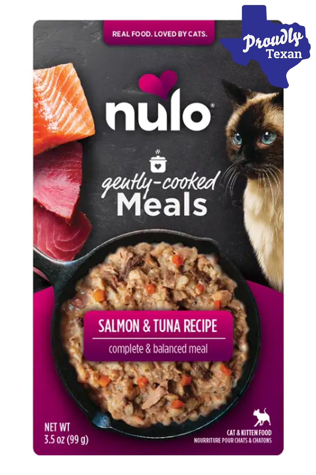 Nulo Gently Cooked Salmon and Tuna Cat Food Pouch in Austin, Texas ...