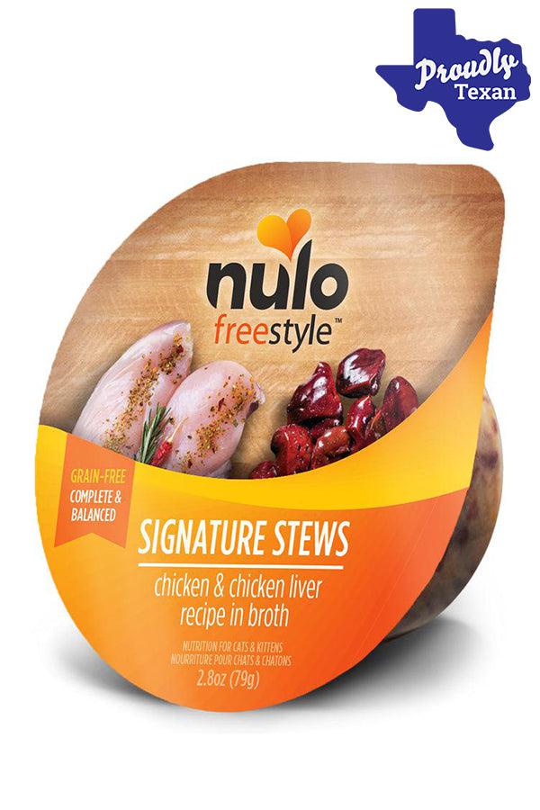 Nulo FreeStyle Chicken and Chicken Liver Stew Wet Cat Food Cups in ...