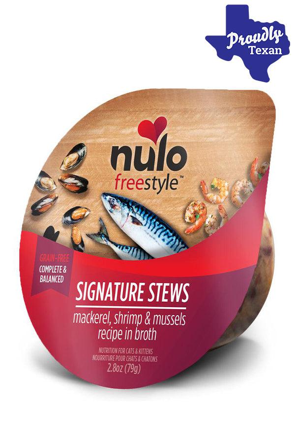 Nulo FreeStyle Mackerel, Shrimp and Mussels Stew Cat food Cup in Austin ...