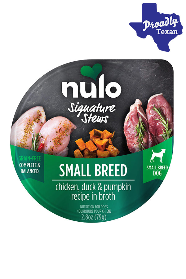 Nulo Small Breed Chicken Duck and Pumpkin Stew Signature Dog Food Cups ...