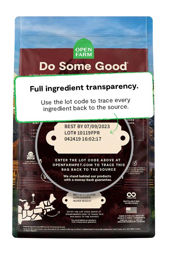 Open Farm Raw Mix Front Range Ancient Grains Dry Dog Food in Austin ...